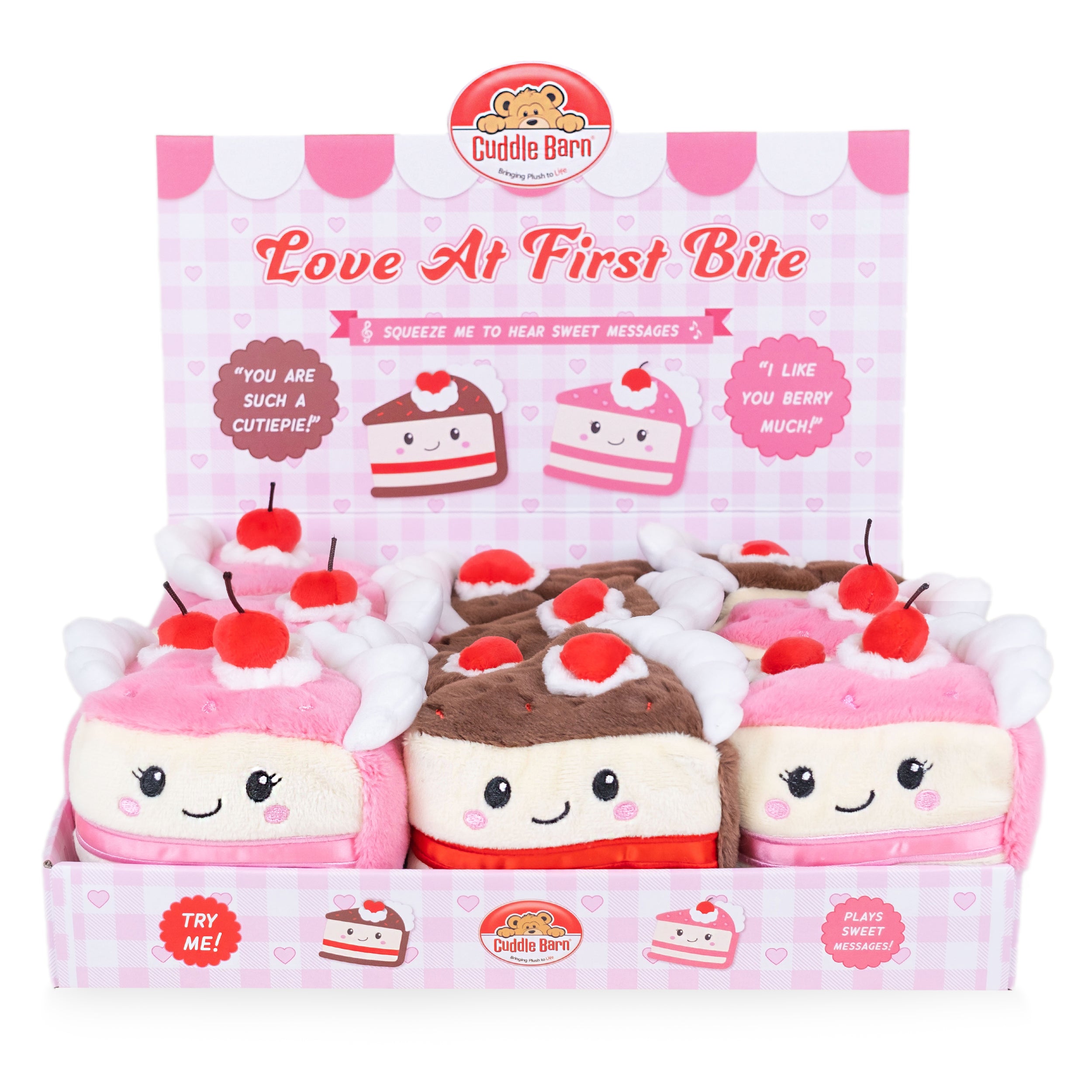 Love at First Bite Squeezers – Cuddle Barn Wholesale